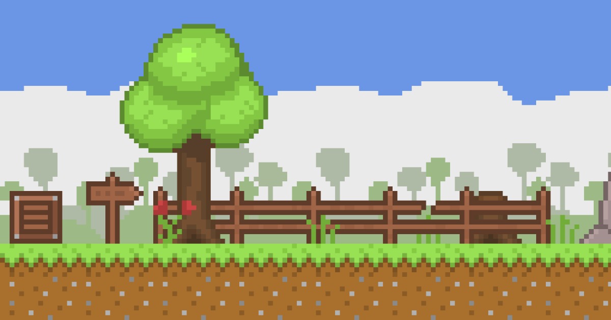 2.5D Pixel Art Platformer - Plain | 2D Environments | Unity Asset Store