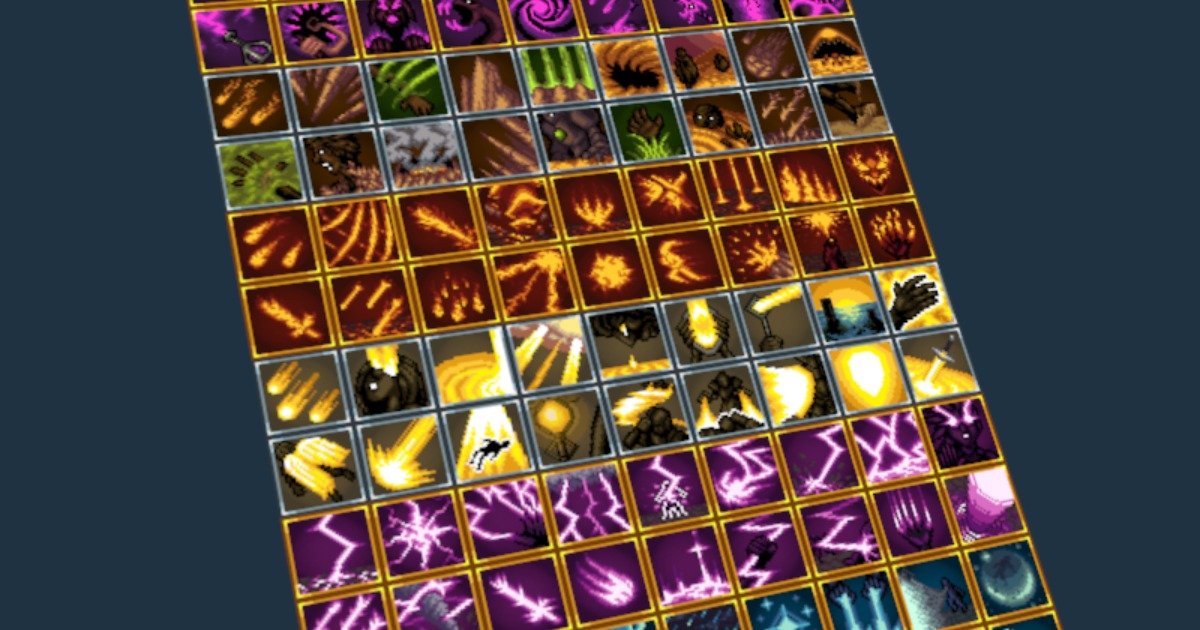 Unique Fantasy Magic Collection | 2D Icons | Unity Asset Store