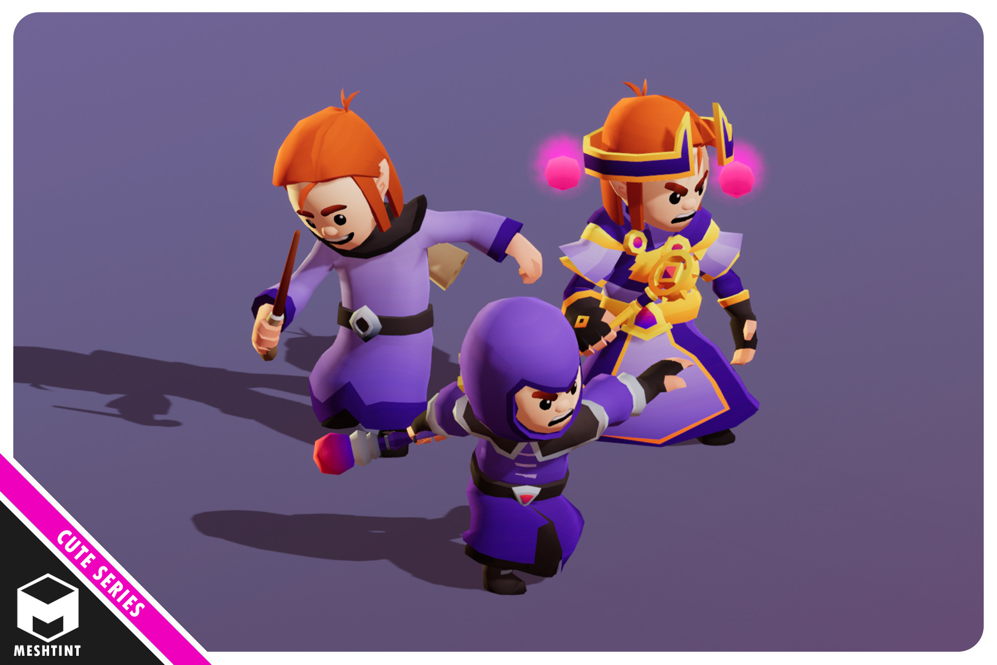 Male Mage Modular Pack 01 Cute Series | Characters | Unity Asset Store