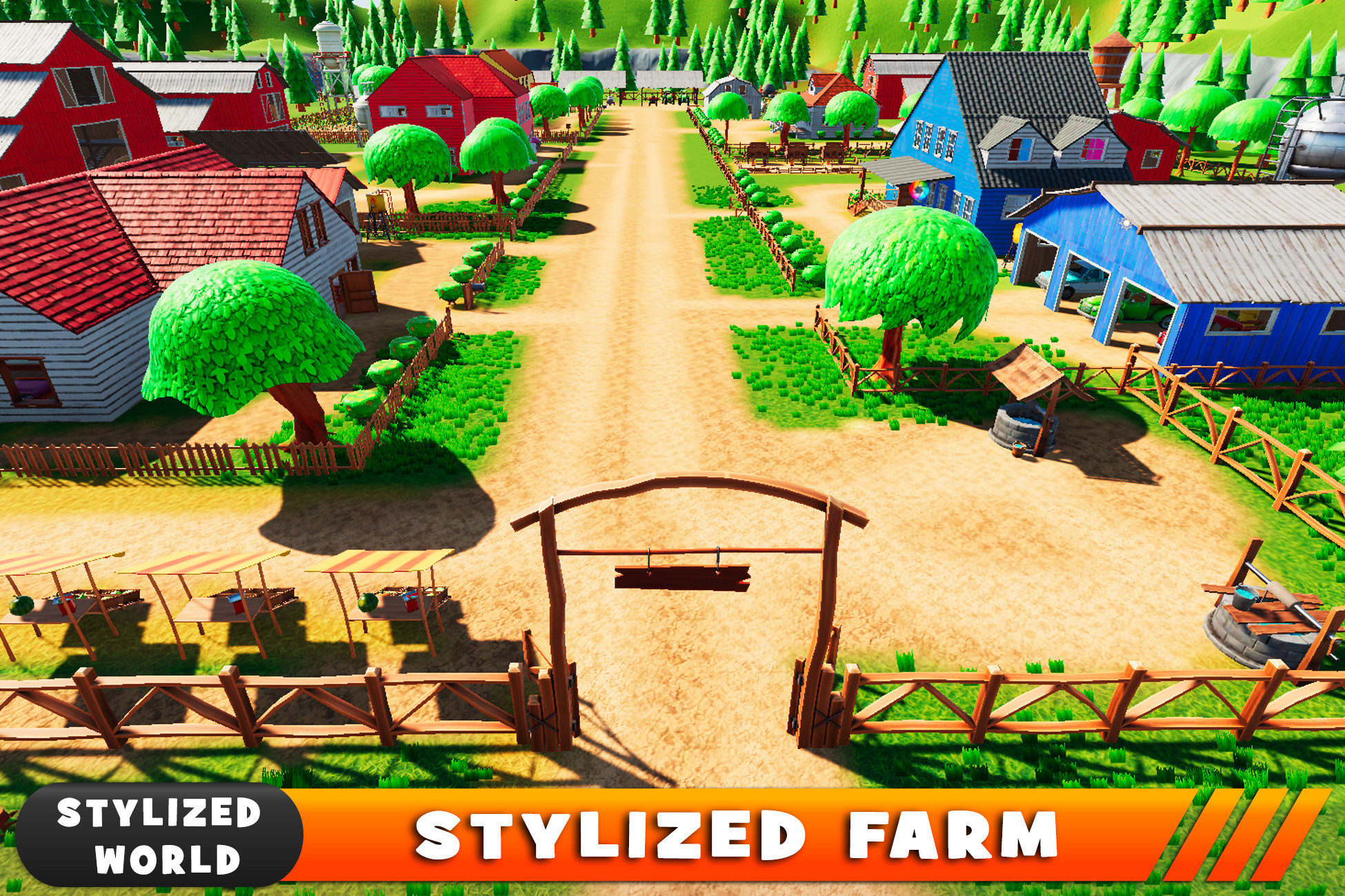 Stylized Farm | 3D Fantasy | Unity Asset Store