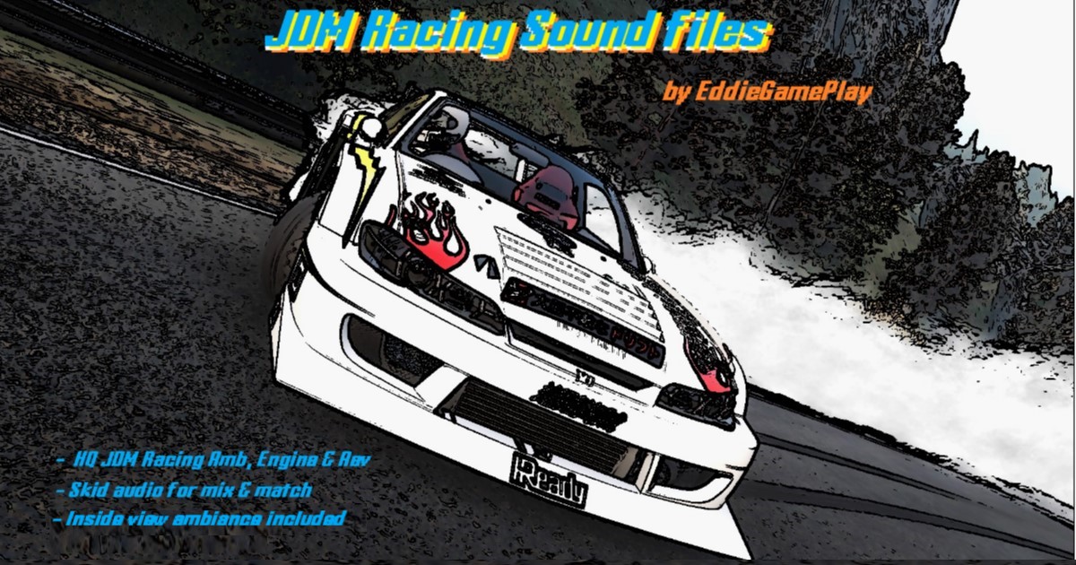JDM drift racing sound files | Audio Sound FX | Unity Asset Store