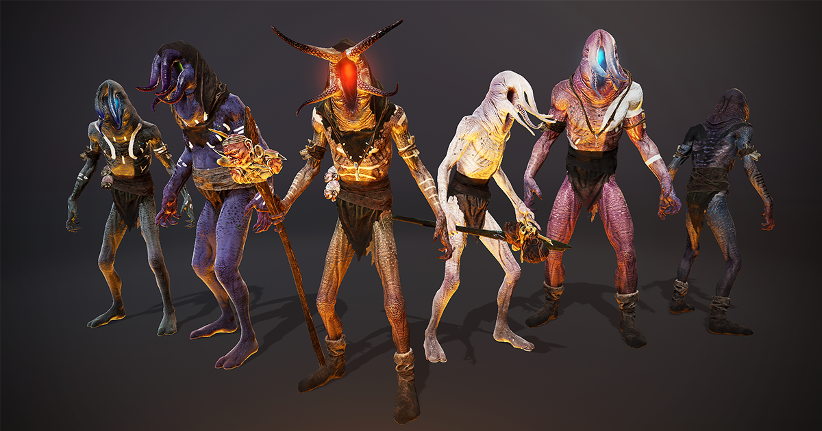 Faceless Creature | Characters | Unity Asset Store
