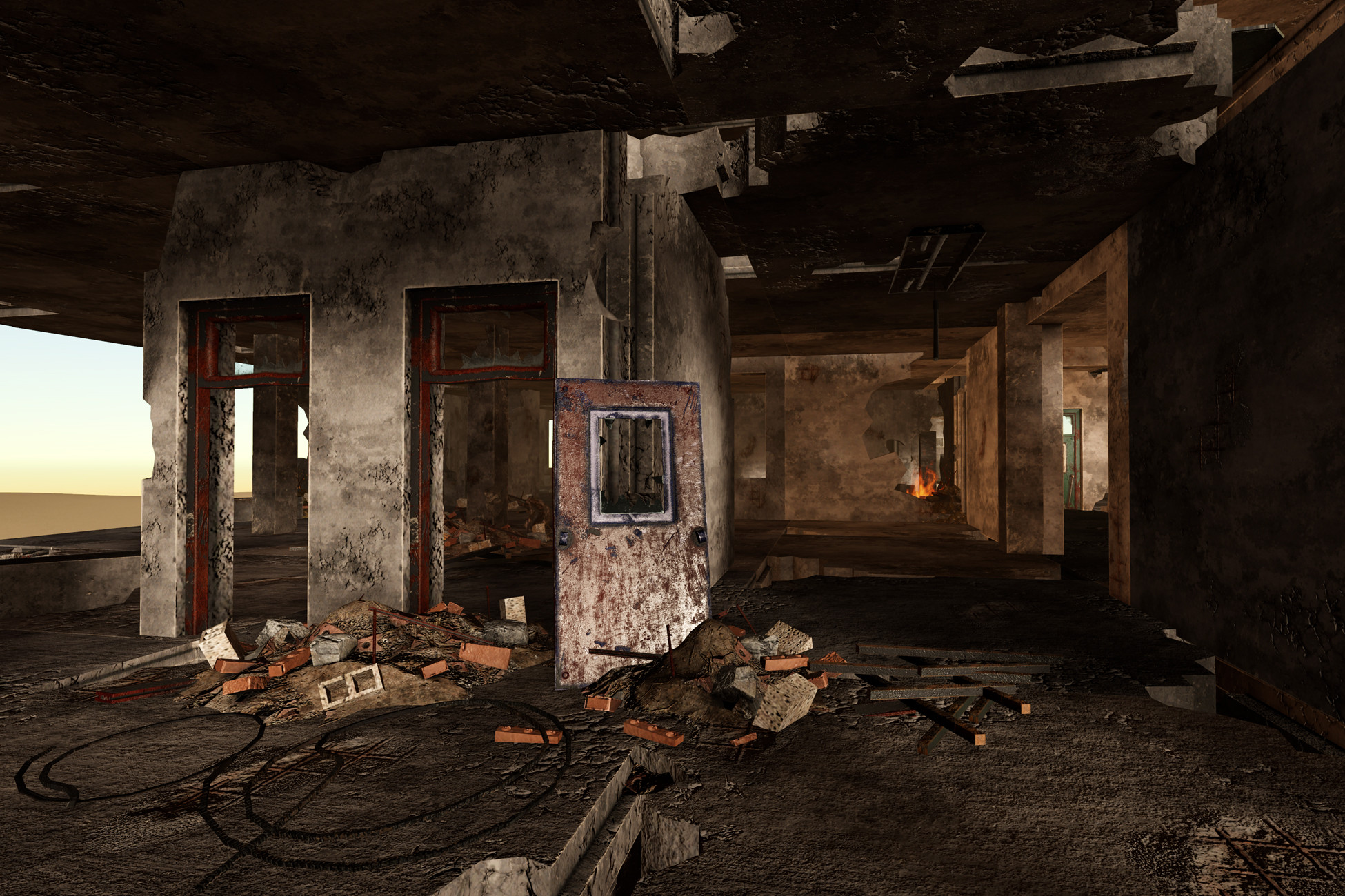 Ruined Building (URP) | 3D Urban | Unity Asset Store