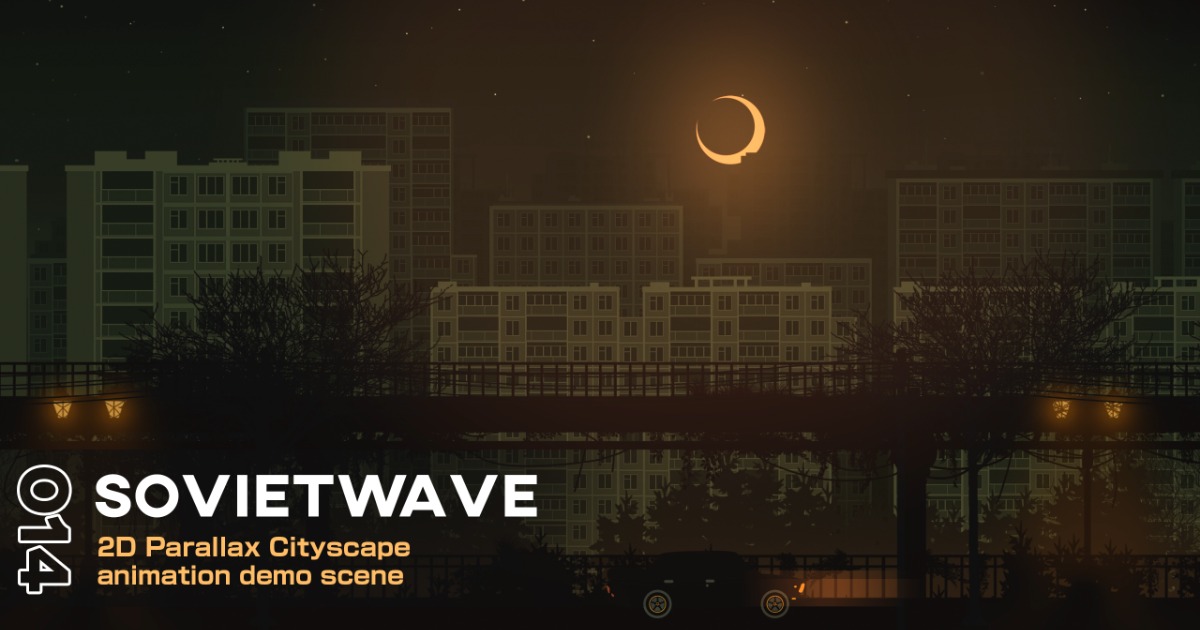 Sovietwave / Panel Buildings | 2D Environments | Unity Asset Store