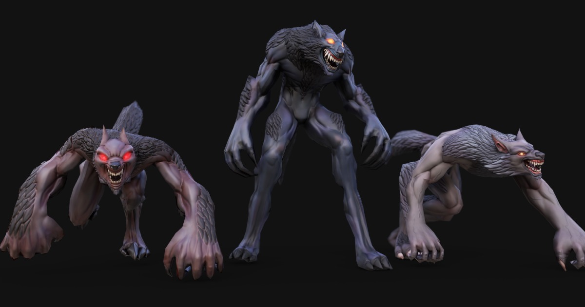 Stylized Werewolf Collection | Characters | Unity Asset Store