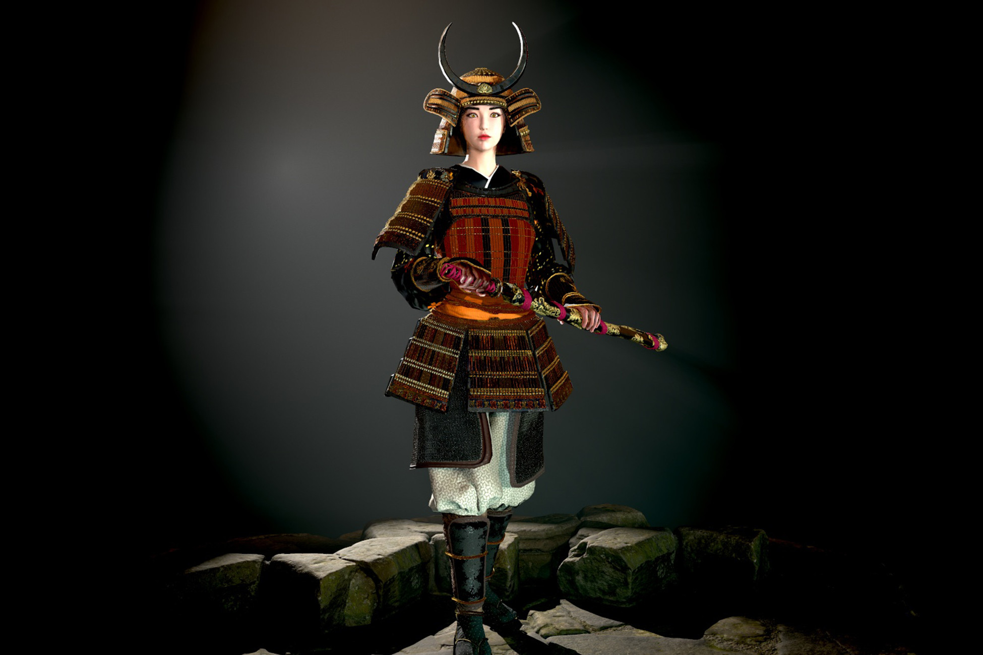 Samurai Sakura | 3D Characters | Unity Asset Store