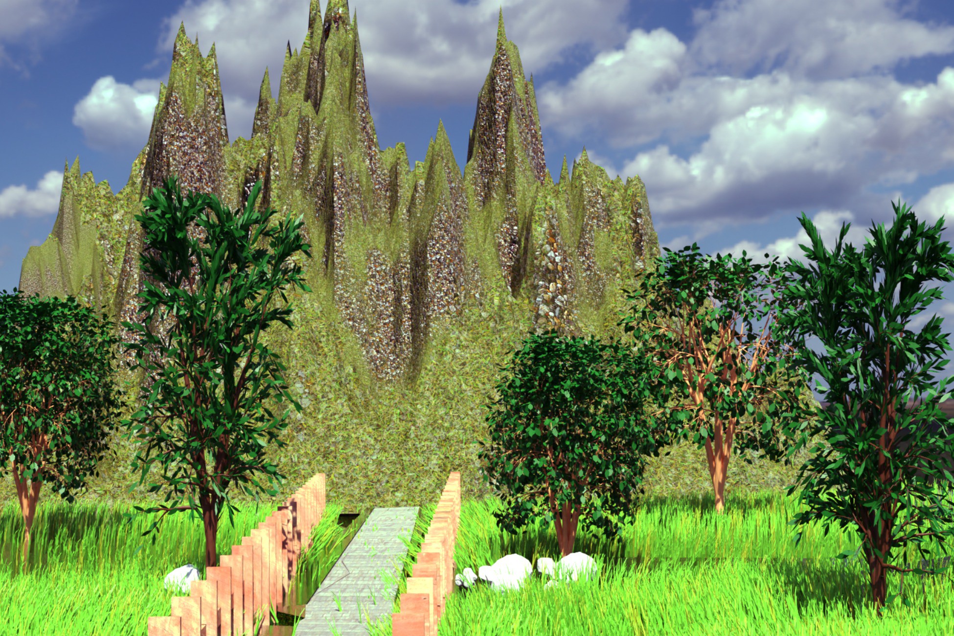 3D Environment Terrain | 3D 풍경 | Unity Asset Store