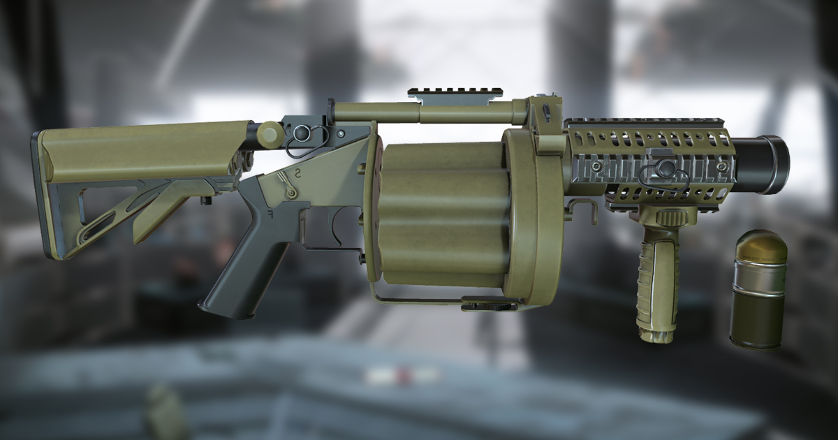 Grenade-gun PBR | 3D Guns | Unity Asset Store