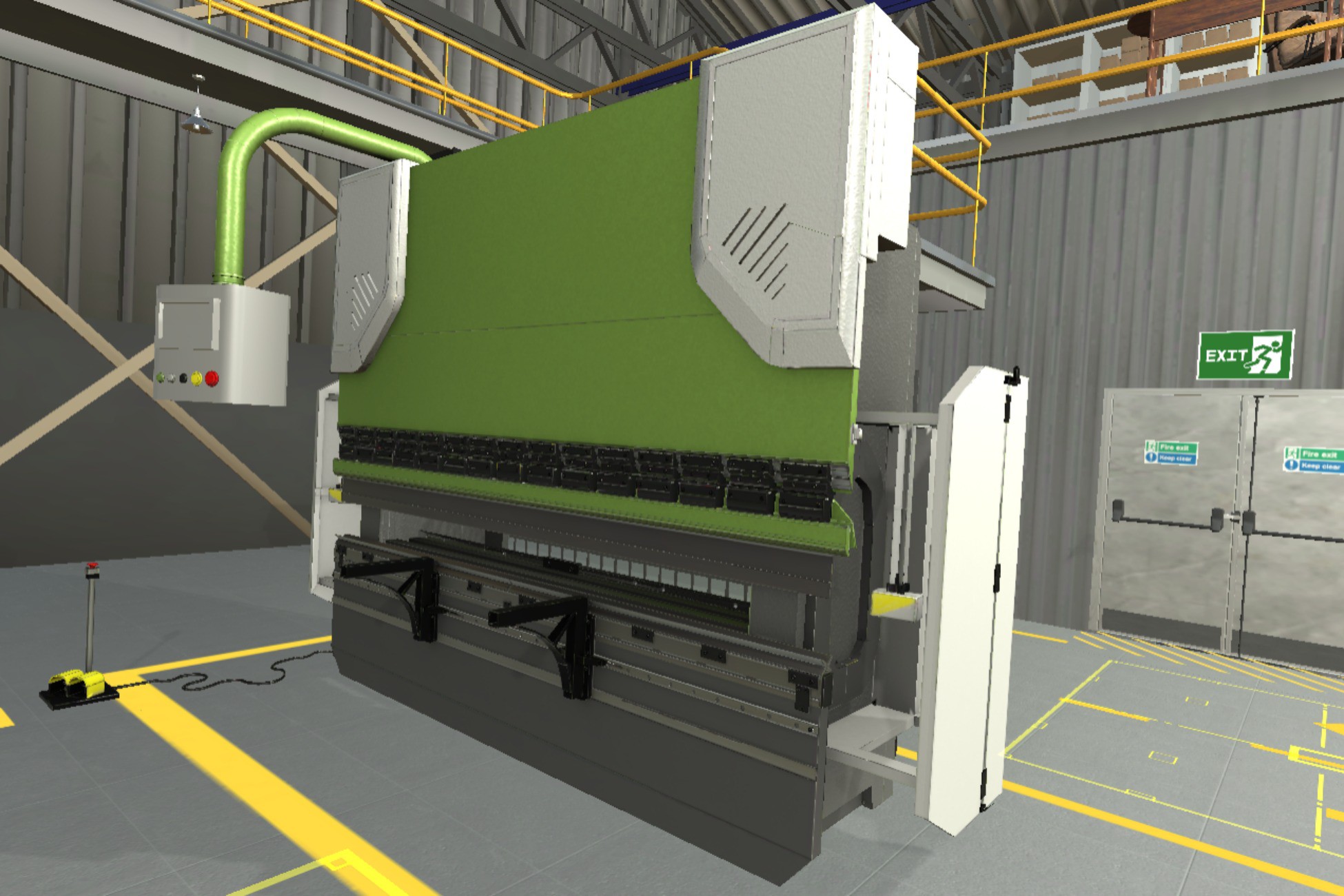 Press Brake Machine | 3D Industrial | Unity Asset Store