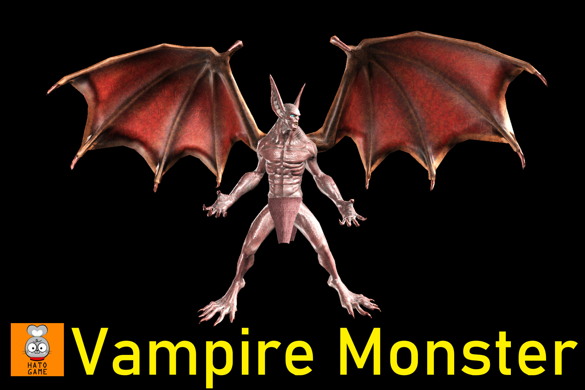 01_Monster: Vampire | 3D Creatures | Unity Asset Store
