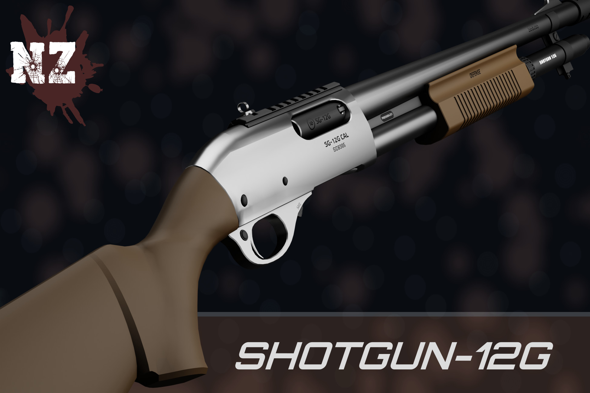 Weapon NZ Guns - SHOTGUN 12G (BuiltIn Support) | 3D Weapons | Unity ...