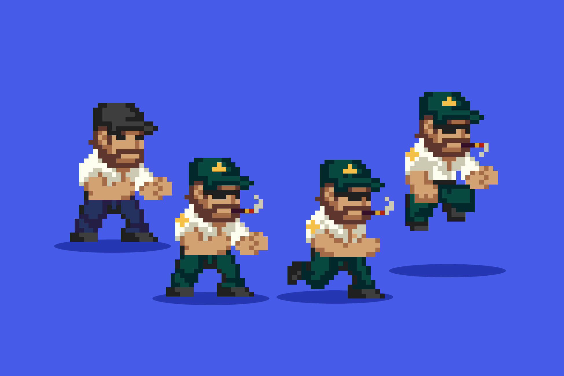 Soldier Hero Character - Pixel Art | 2D 캐릭터 | Unity Asset Store