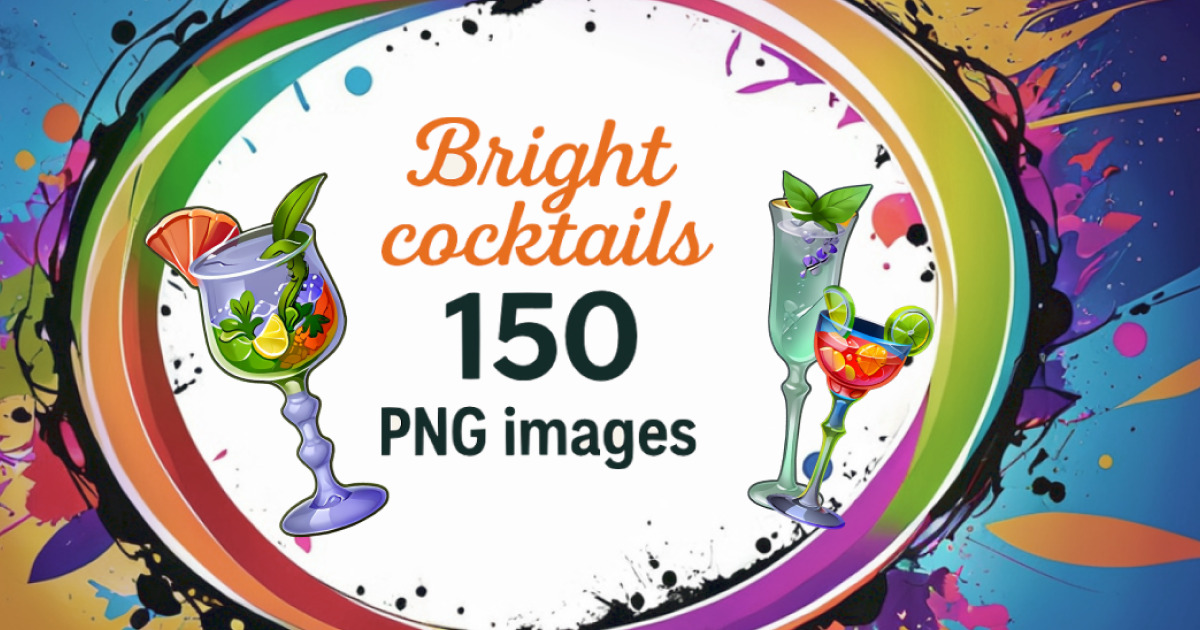 150 Transparent Cocktail Icons – PNG Collection | 2D Icons | Unity ...