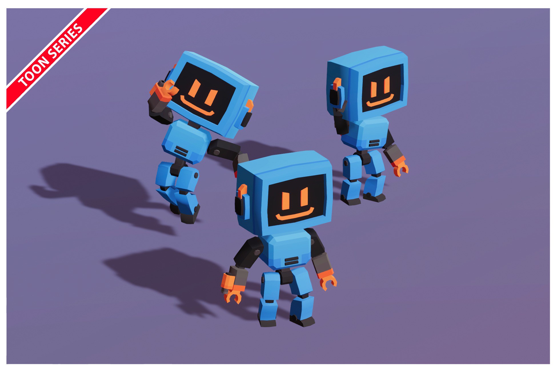 Robot Droid Toon Humanoid Series | Characters | Unity Asset Store