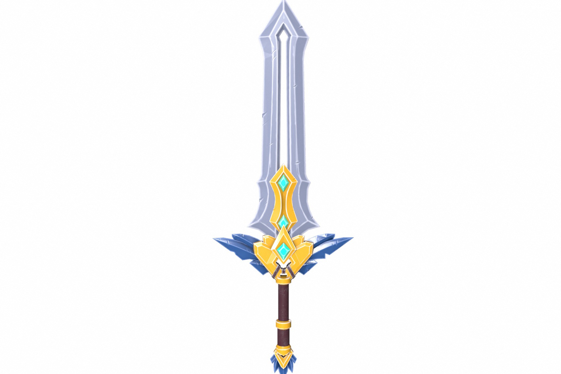 Low poly stylized sword 1 | 3D 武器 | Unity Asset Store