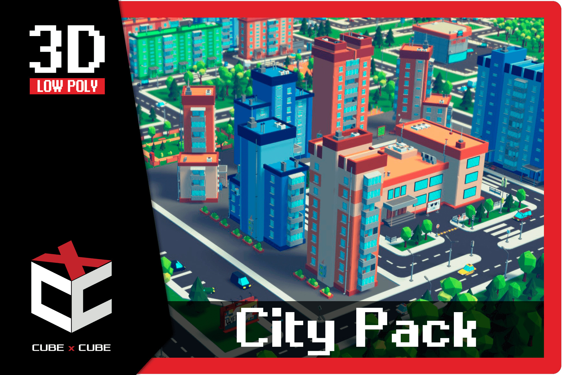 CubexCube - City Pack | 3D Urban | Unity Asset Store
