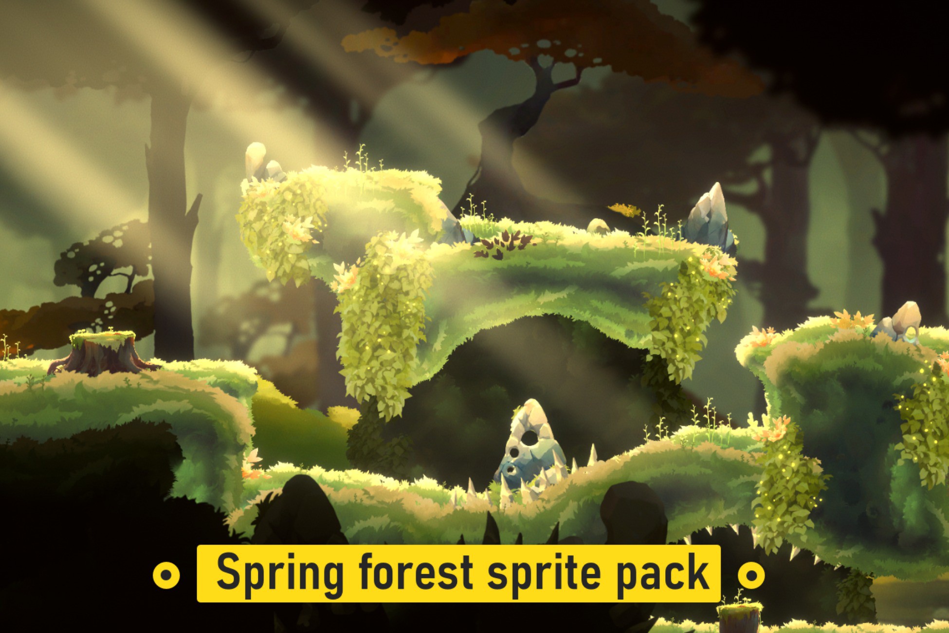 Spring forest sprite pack | 2D Environments | Unity Asset Store