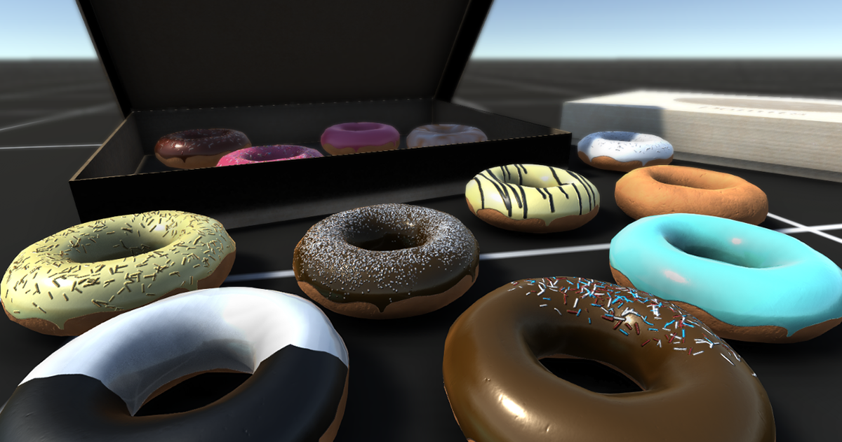 Donut Pack | 3D Food | Unity Asset Store