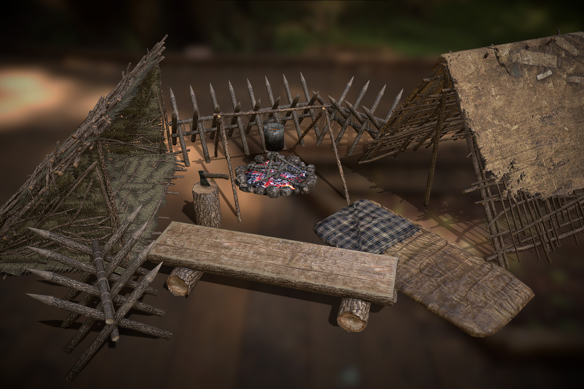 Camping Pack v1.1 | 3D Props | Unity Asset Store