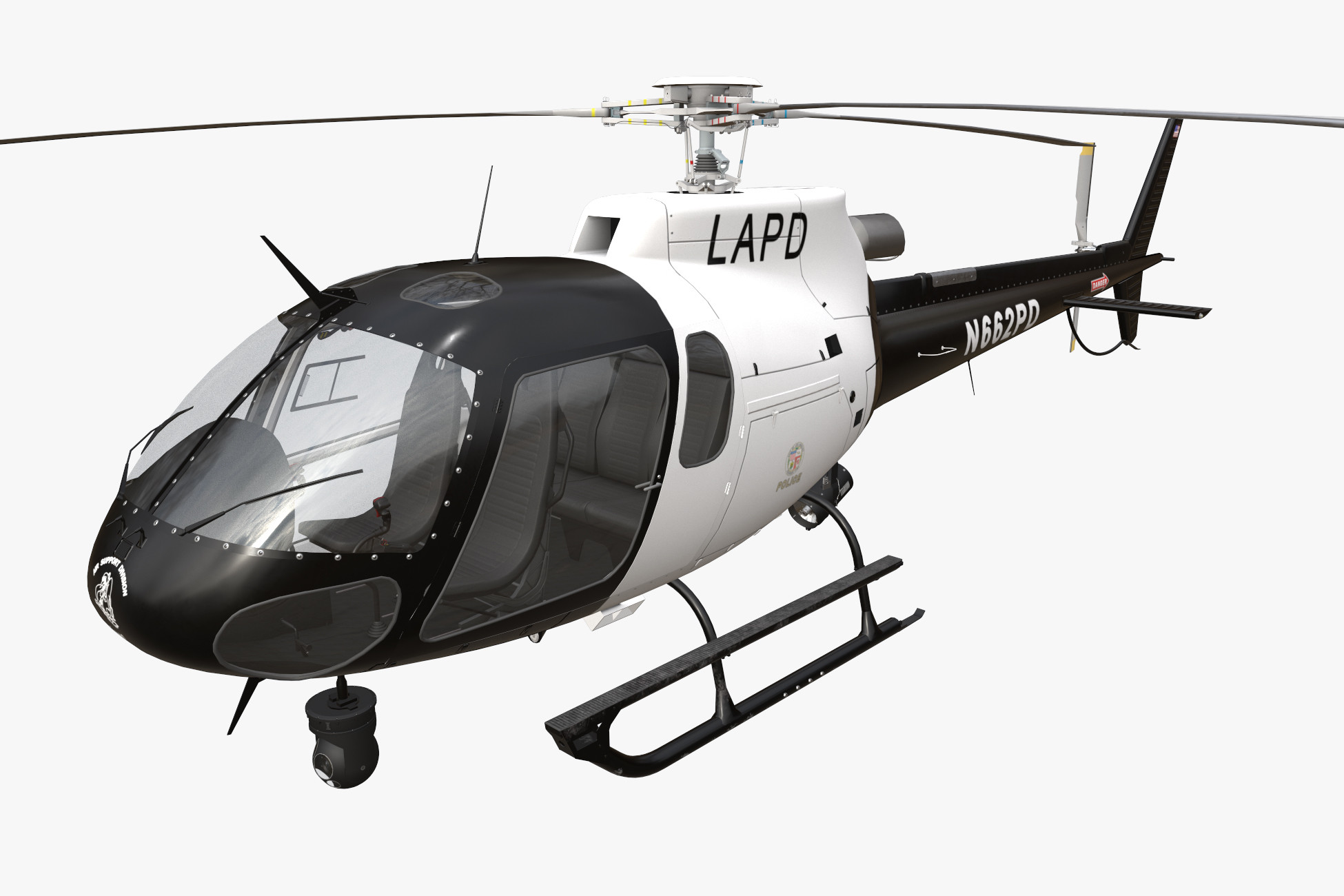 AS-350 LAPD 1 | 3D Air | Unity Asset Store
