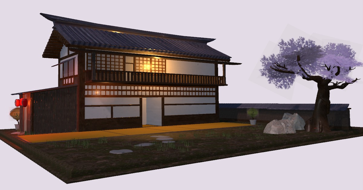 Old Japanese House and Exterior | 3D Environments | Unity Asset Store