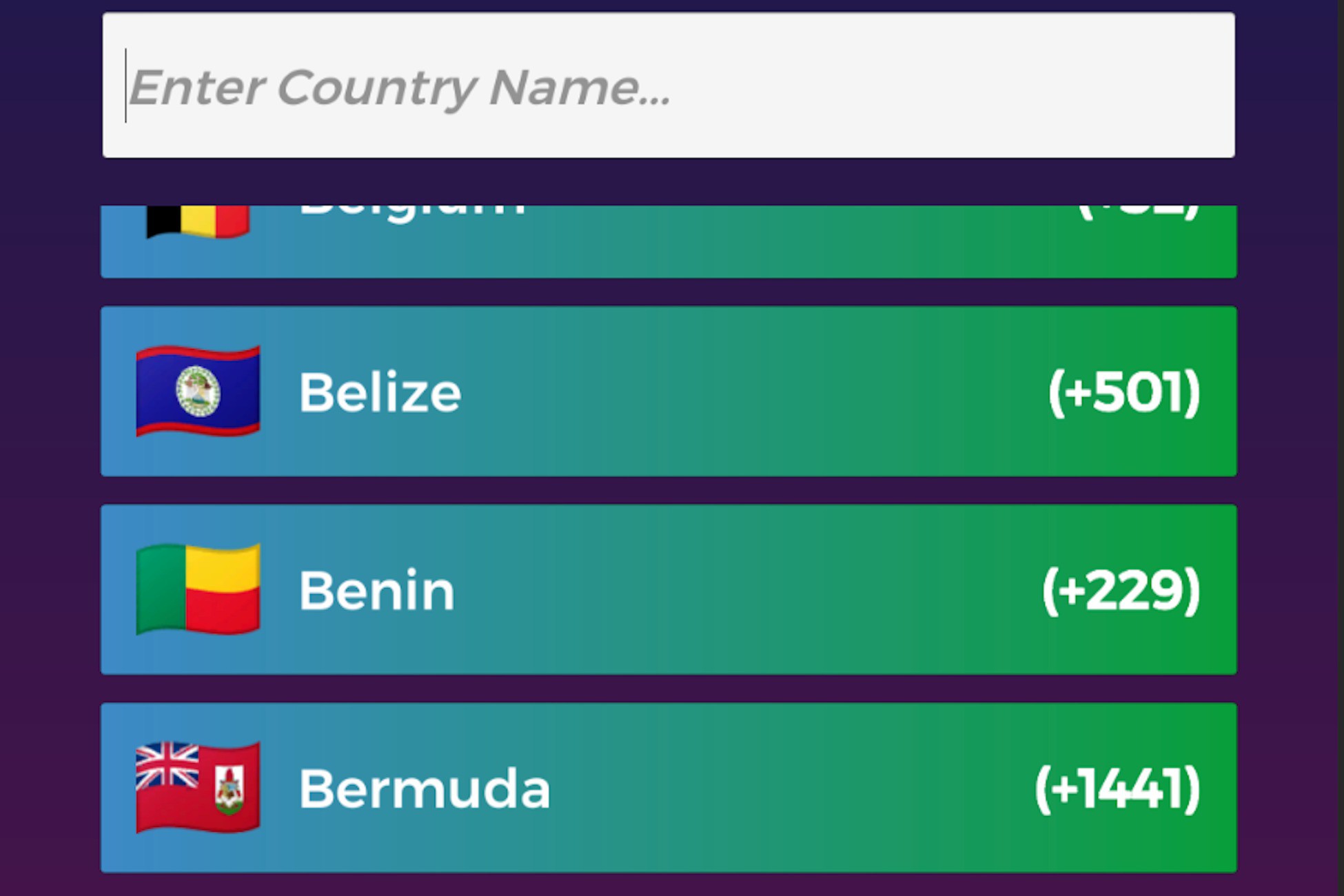 Country Code Picker Plugin | Utilities Tools | Unity Asset Store