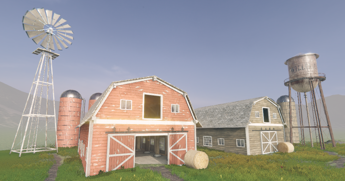 Barn | 3D Urban | Unity Asset Store