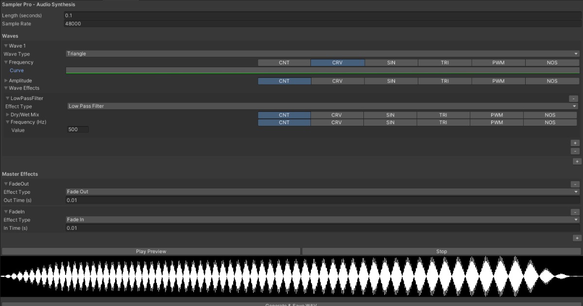 Sampler Pro | Audio | Unity Asset Store