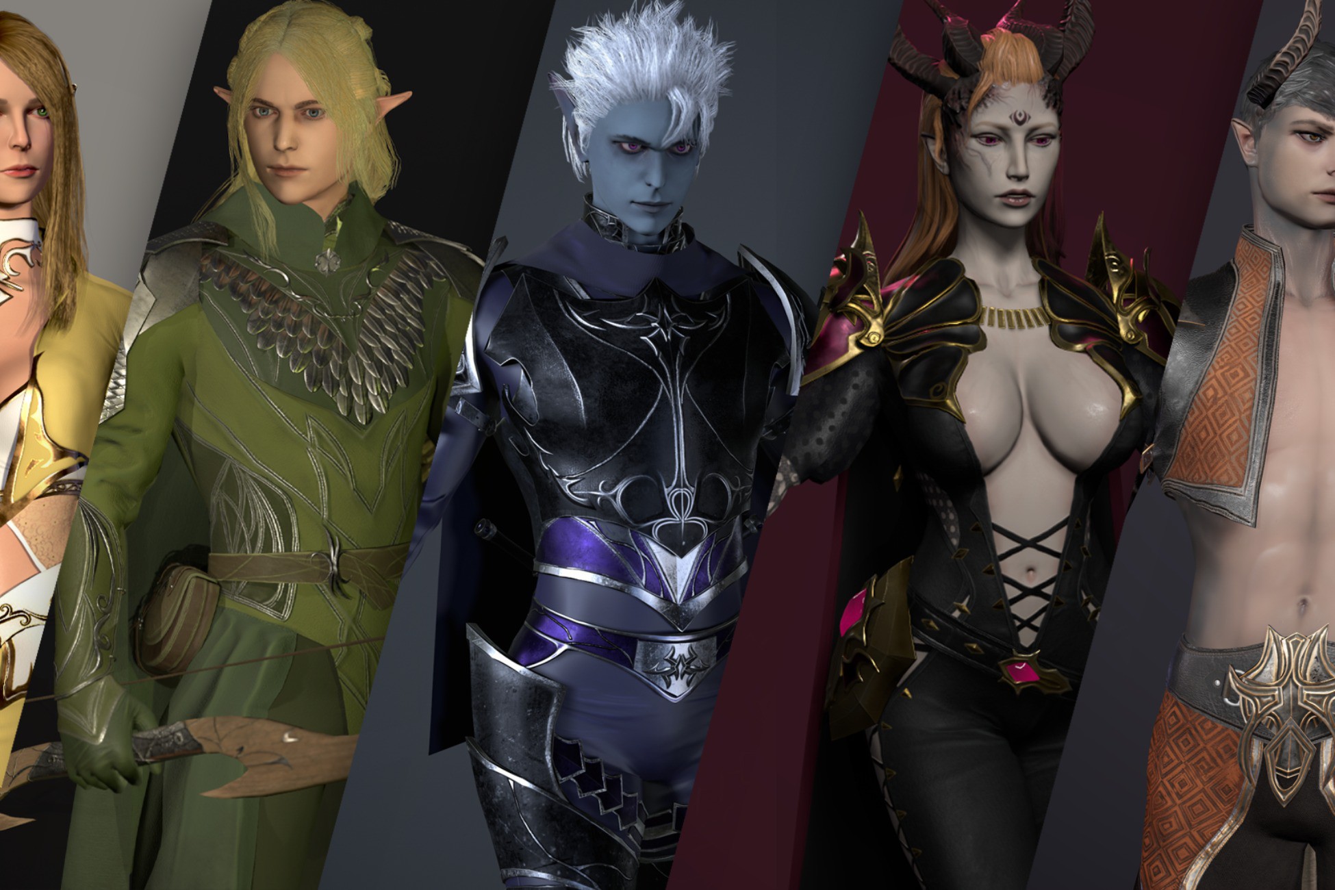 Elves and Demons Pack Collection | Characters | Unity Asset Store