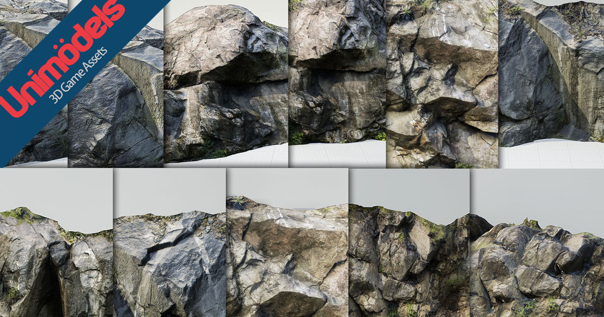 StoneWalls Vol. 2 | 3D Props | Unity Asset Store