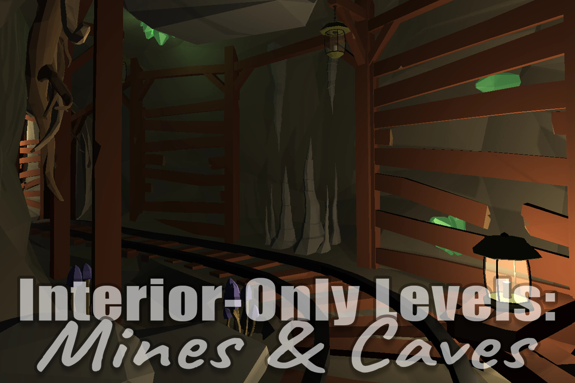 Interior-Only Levels: Mines & Caves | 3D Dungeons | Unity Asset Store