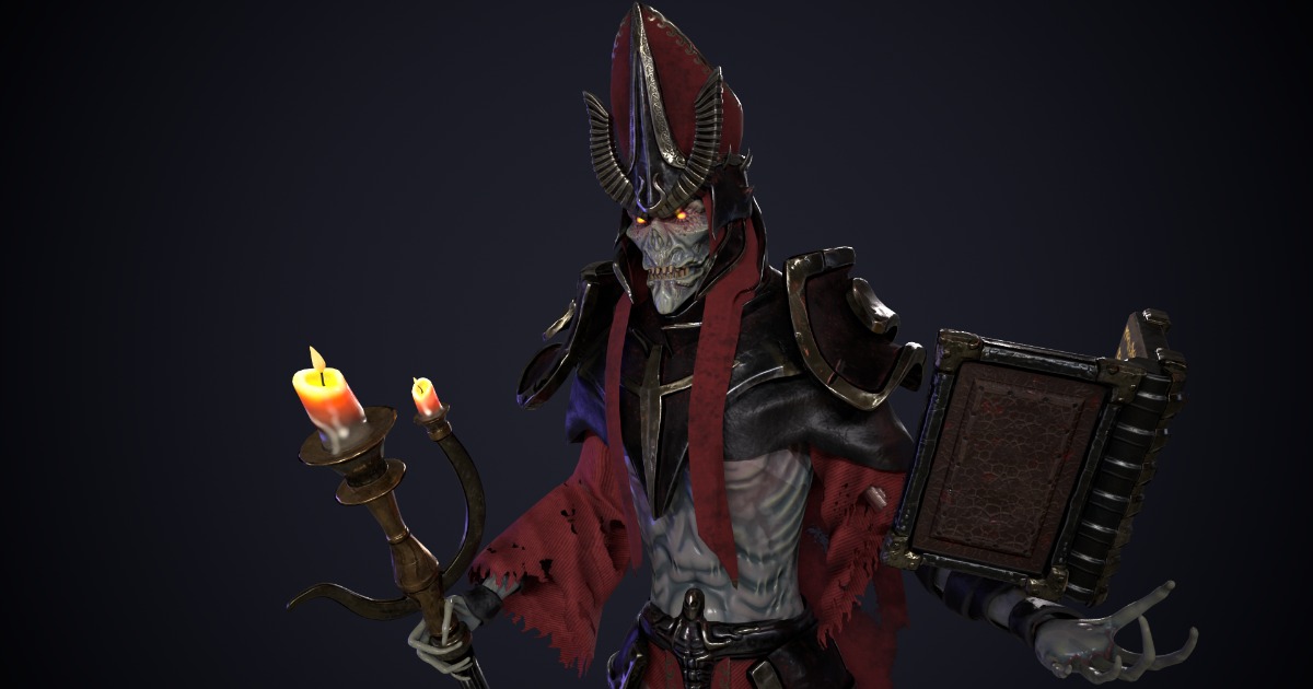 Lich_grade_1 | 3D Creatures | Unity Asset Store