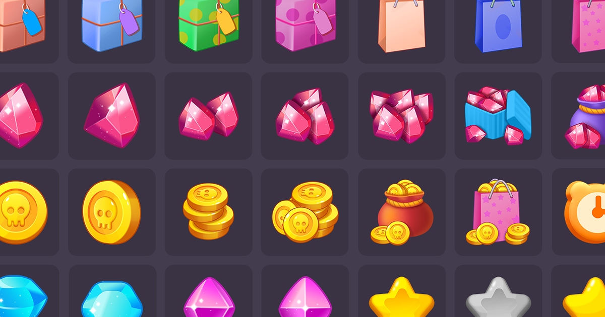 Icons_Coins_Gems_Hearts_Stars | 2D Icons | Unity Asset Store