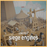 Low Poly Siege Engines