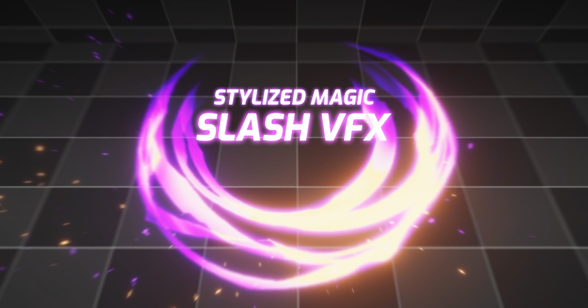 Stylized Magic Slash VFX | VFX Particles | Unity Asset Store