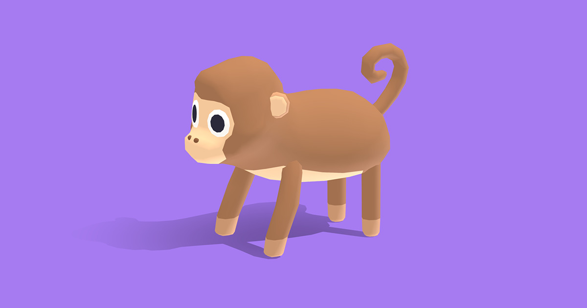 Monkey - Quirky Series | Characters | Unity Asset Store