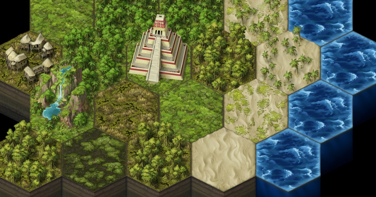 Hex Tropics & Wetlands: Painted 2D Terrain | 2D Environments | Unity ...