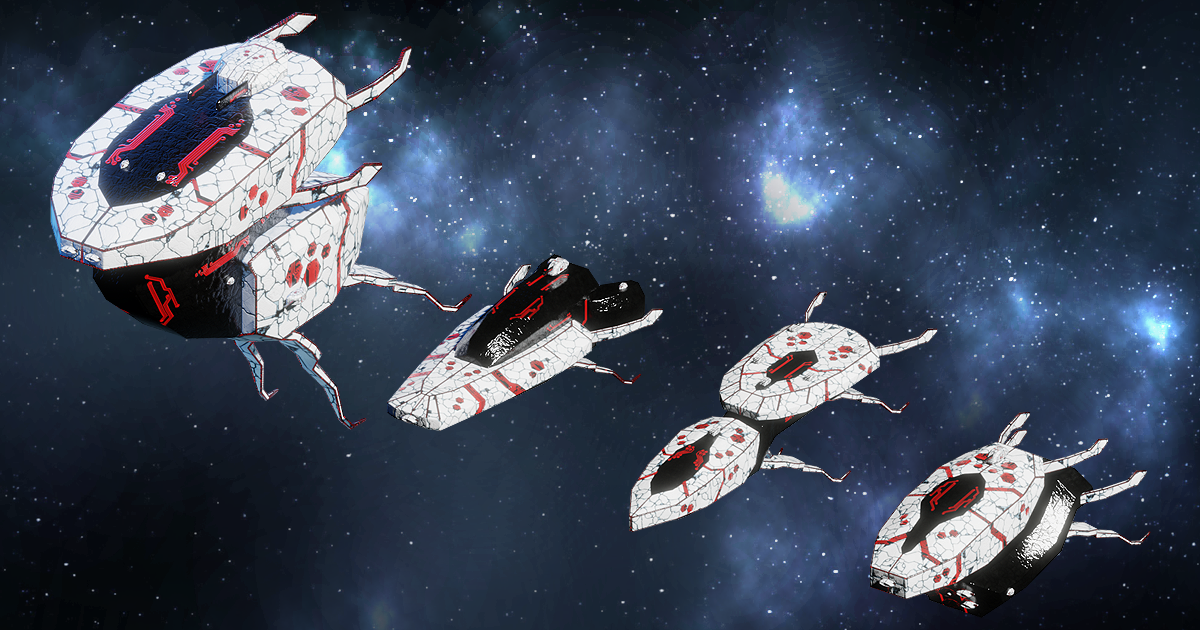 Spaceship Alien Destroyers | 3D 宇宙飞船 | Unity Asset Store