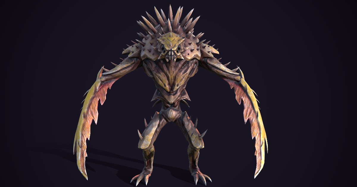 Spike monster game ready | Characters | Unity Asset Store
