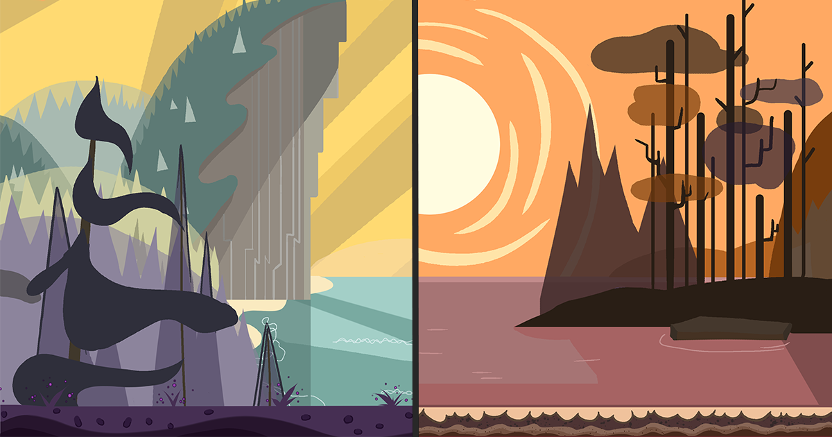 Stylized sunsets pack [Seamless] | 2D Environments | Unity Asset Store