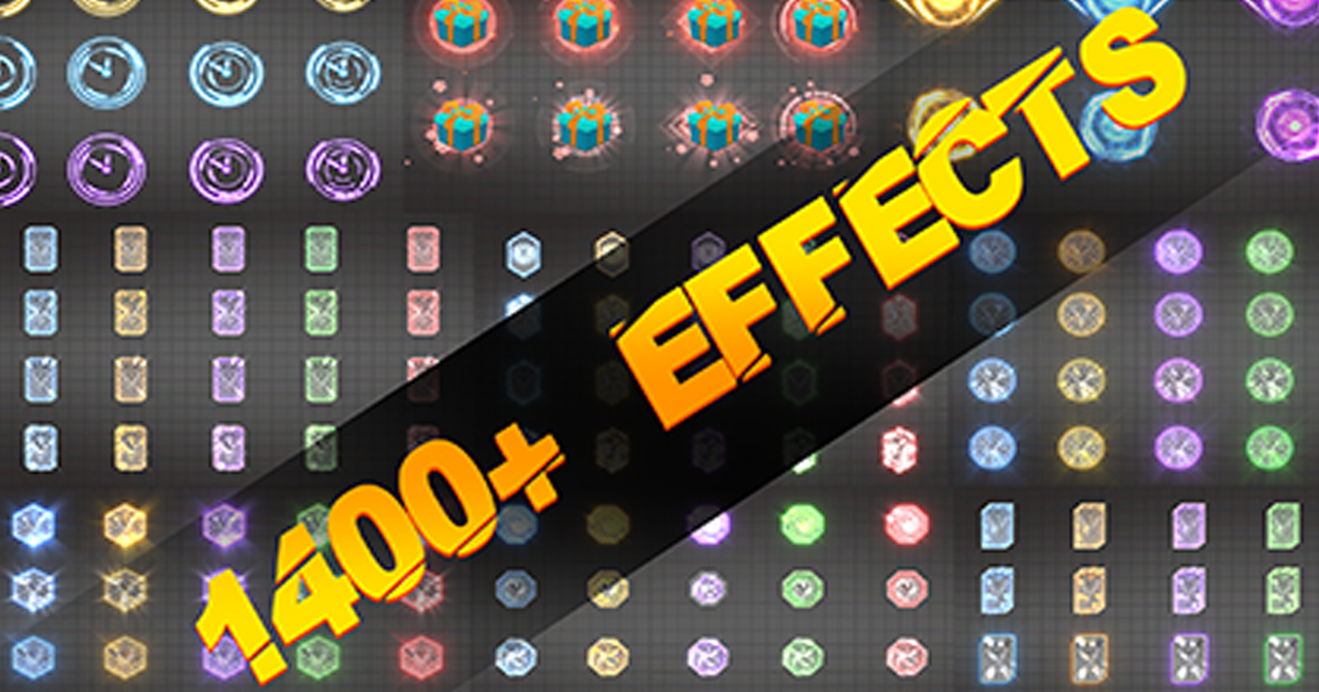 Slot VFX Vol 2 - UI Effect | 2D Textures & Materials | Unity Asset Store