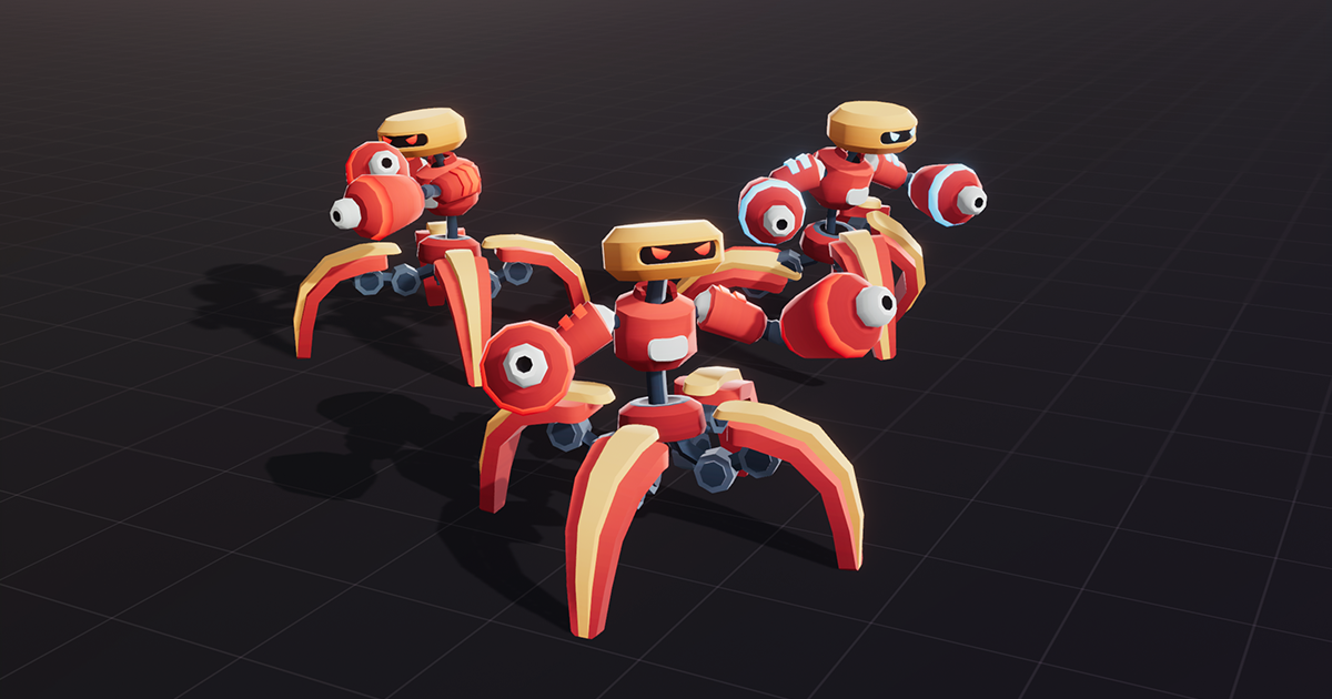 Blast Robot Cute Series | 3D Robots | Unity Asset Store