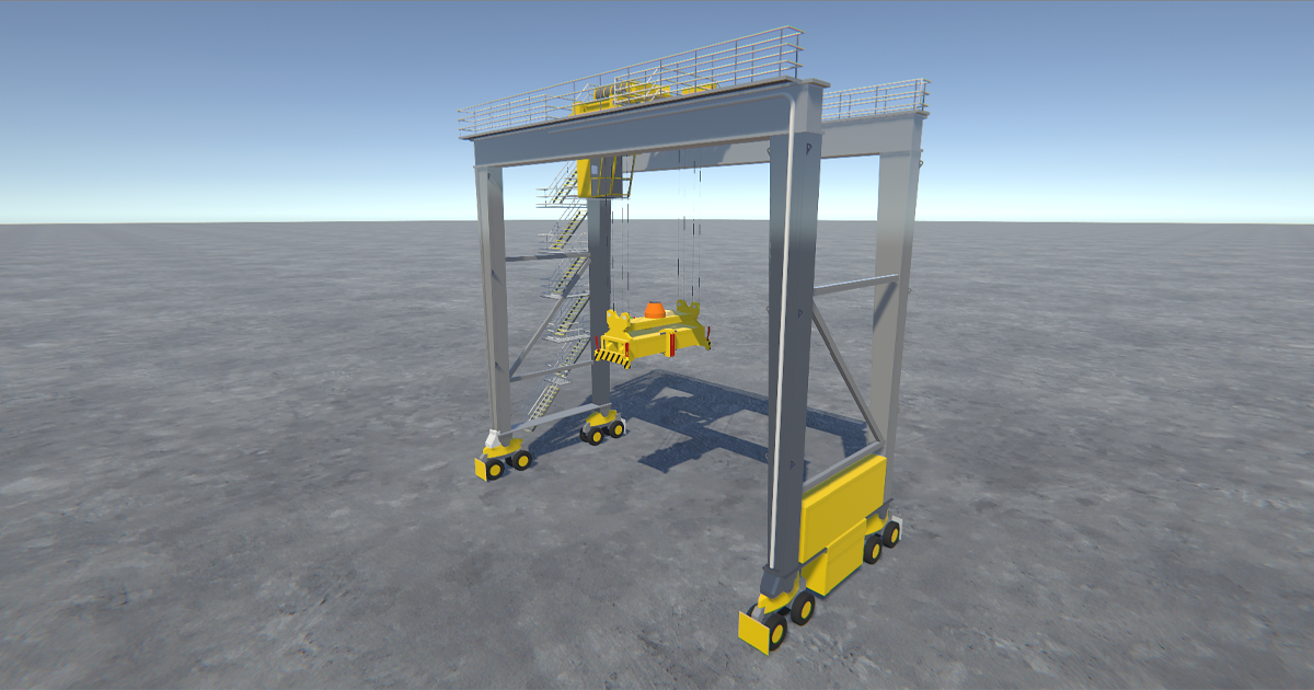Port Crane Controller | Physics | Unity Asset Store