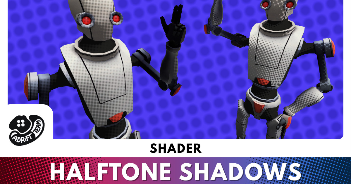 Halftone Shadows Shader | VFX 着色器 | Unity Asset Store