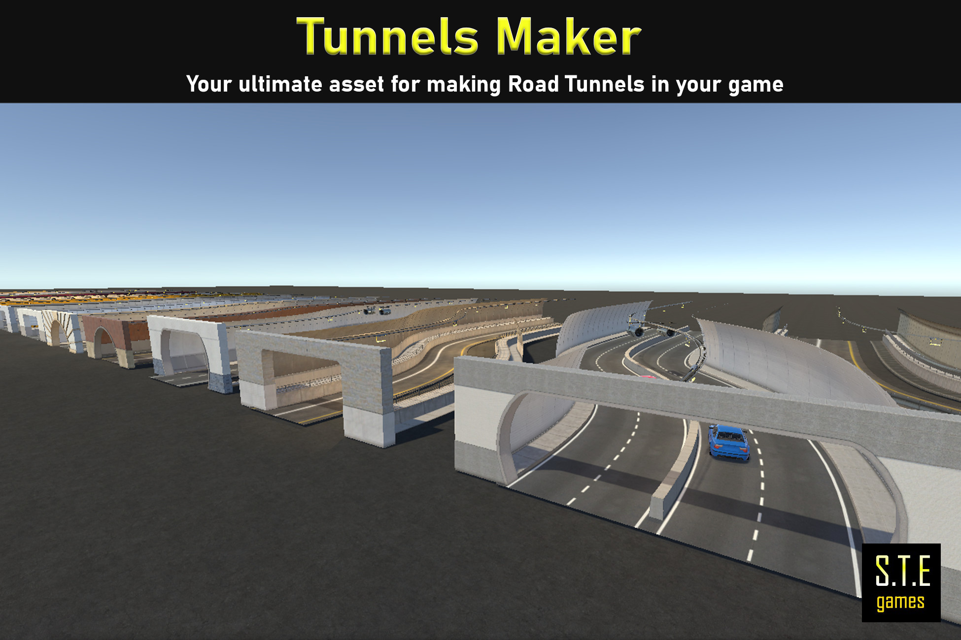Tunnels Maker | 3D Roadways | Unity Asset Store