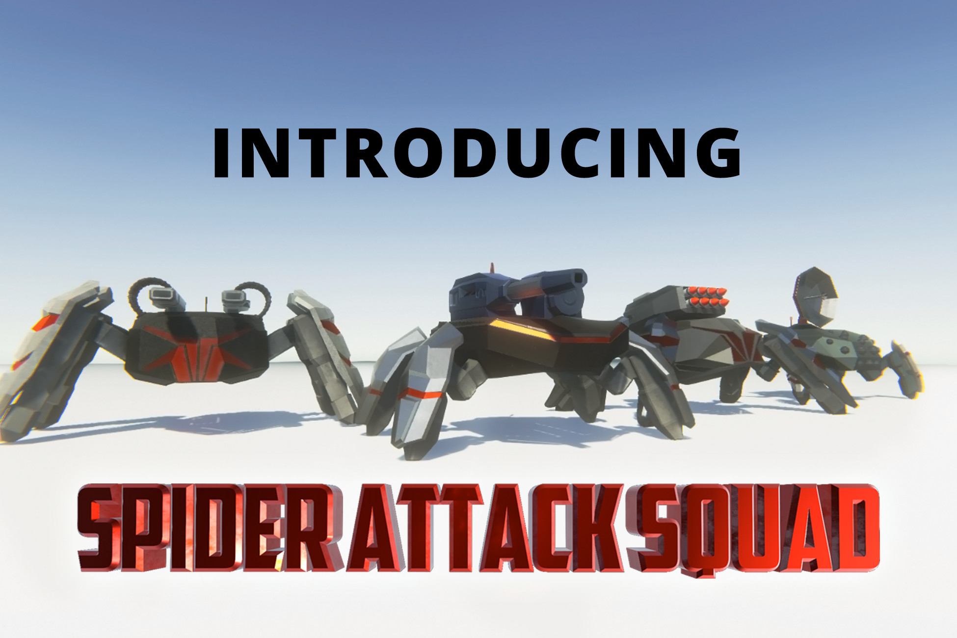 Spider Robot Attack Squad | 3D Robots | Unity Asset Store