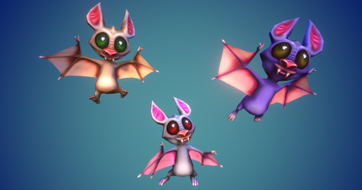 Toon Bat | 3D Characters | Unity Asset Store