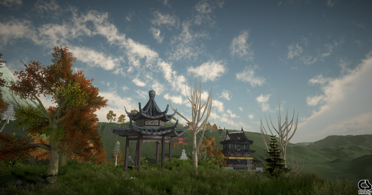 Asian Volcano Terrain | 3D 풍경 | Unity Asset Store