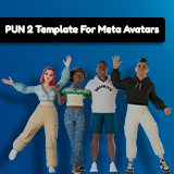 VR Multiplayer PUN 2 Template For Meta Avatars