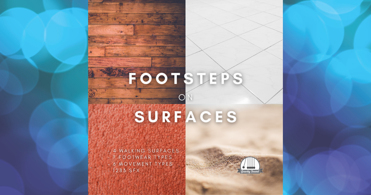 Footsteps on Surfaces | Foley Sound FX | Unity Asset Store